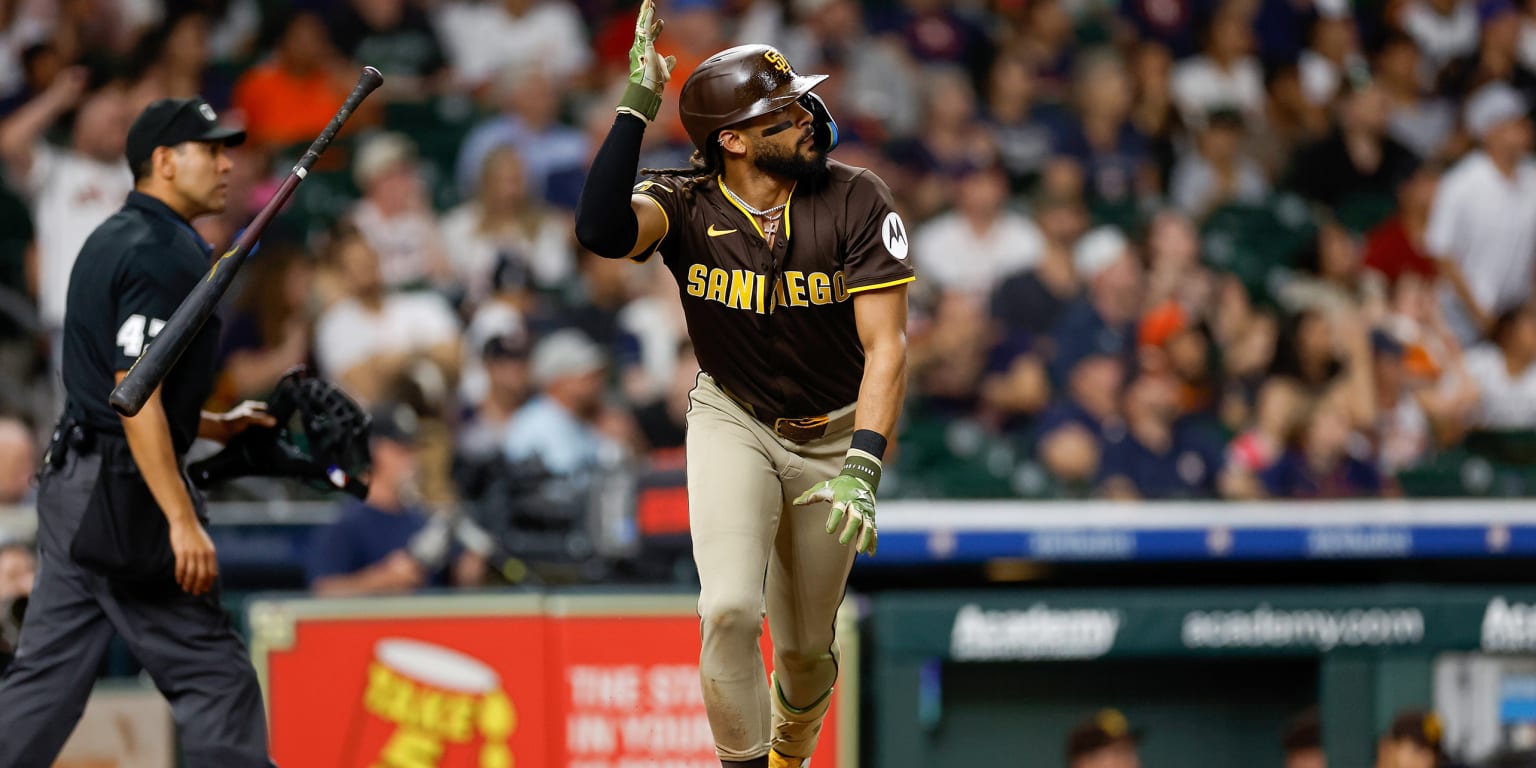 Fernando Tatis Jr. scores all Padres runs in win