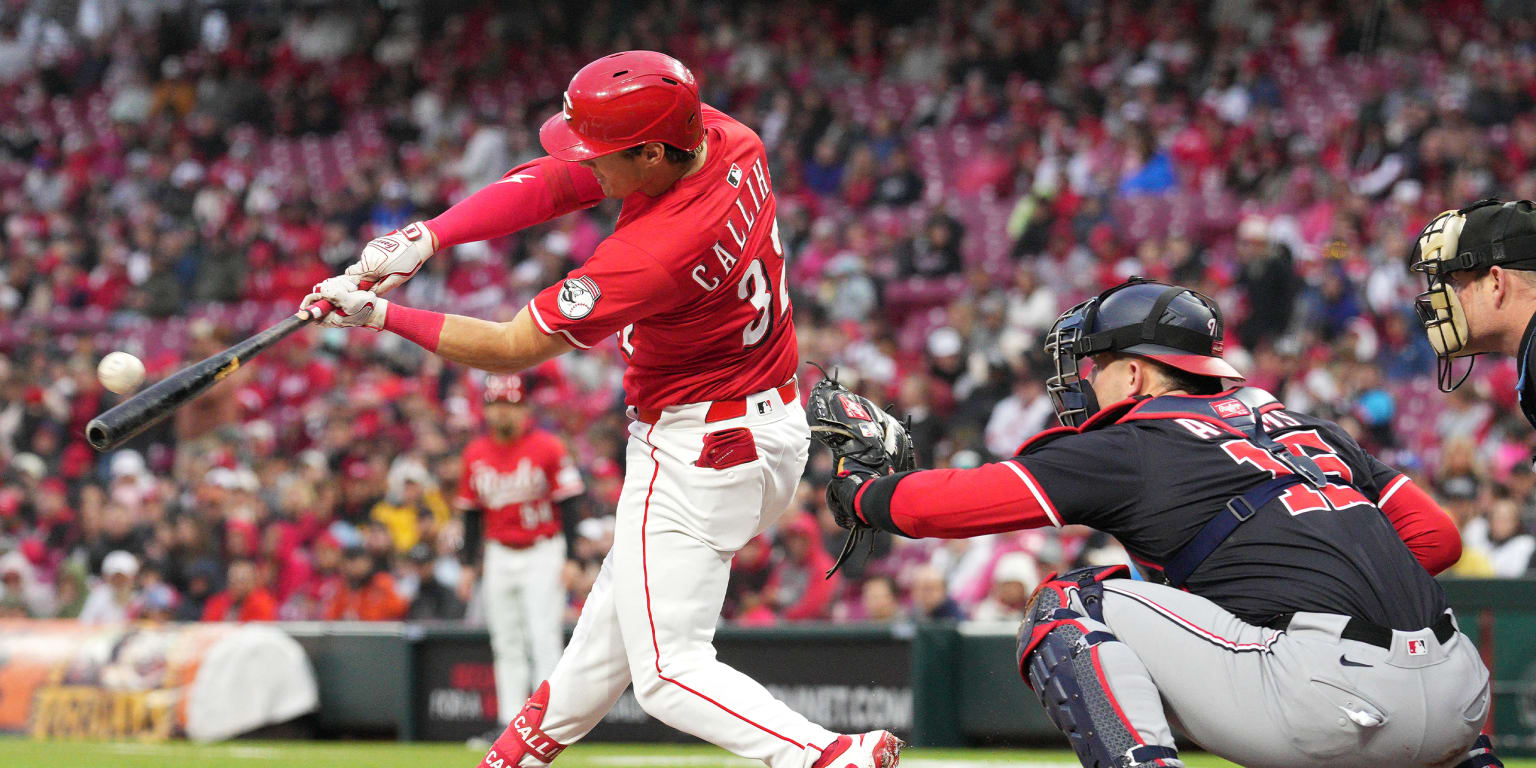 Tyler Callihan collects first MLB hit in Reds loss
