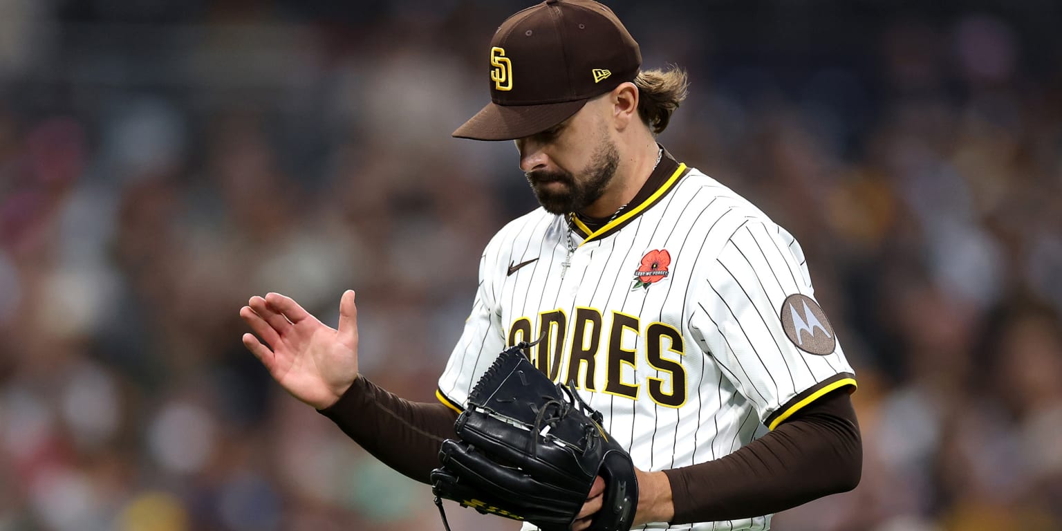 David Morgan makes debut on the mound for Padres
