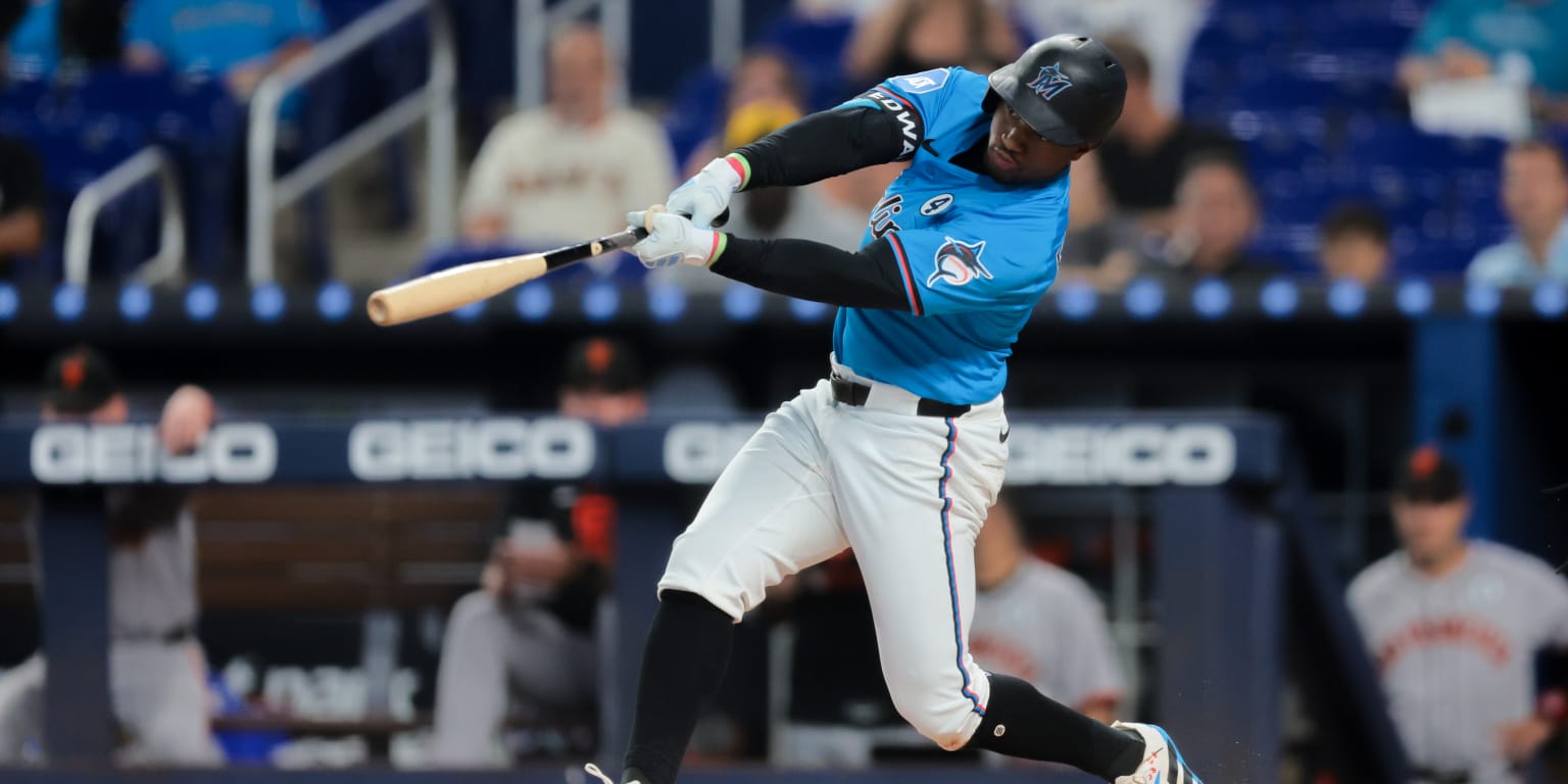 Xavier Edwards makes Marlins history with five-hit game
