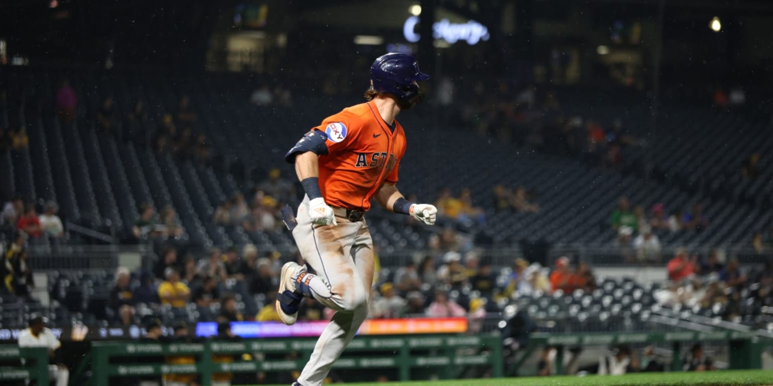 Jacob Melton helps Astros to series win vs. Pirates