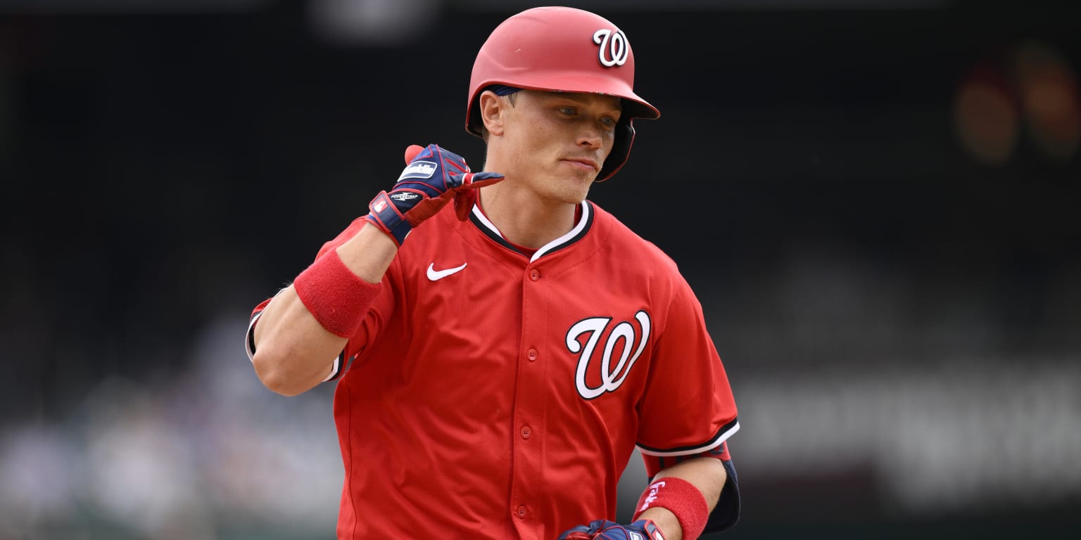 Alex Call hits two home runs in Nationals' series vs Rangers