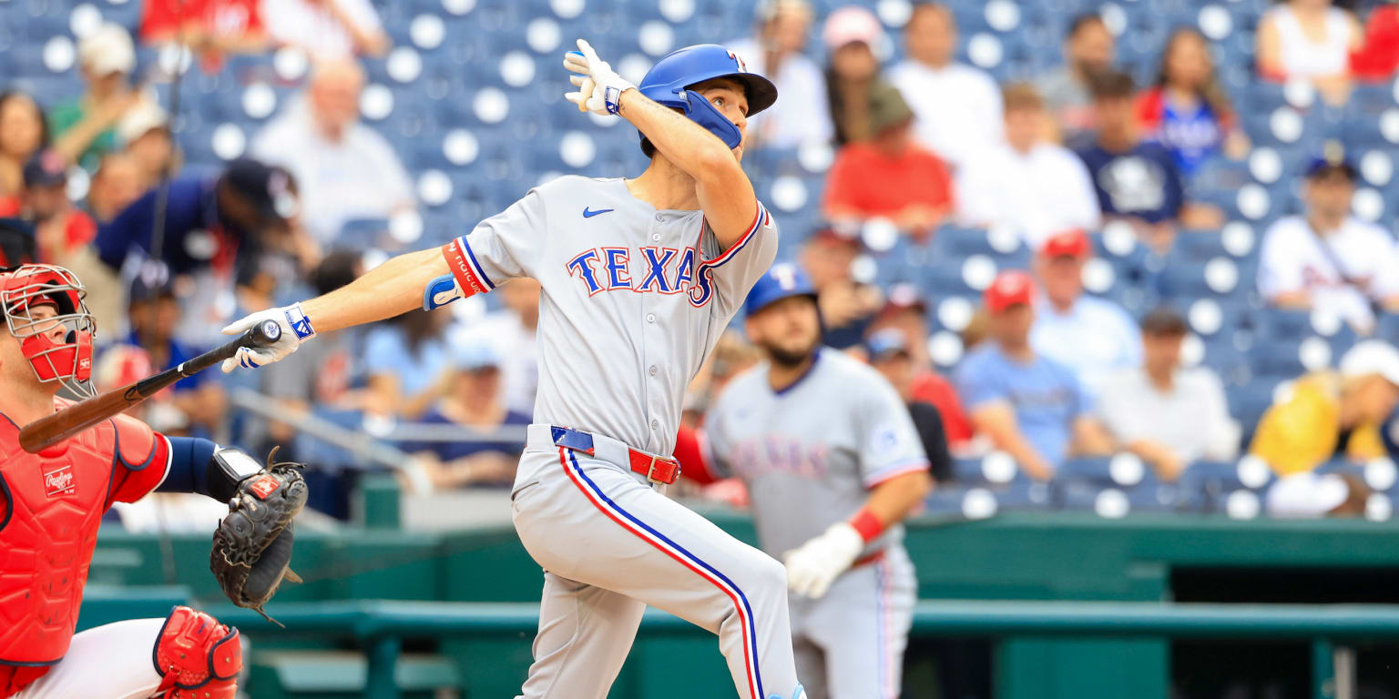 Evan Carter hitting well since IL activation