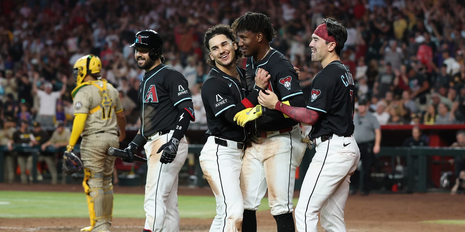 D-backs score 5 runs in wild 9th to walk it off vs. Padres - BVM Sports