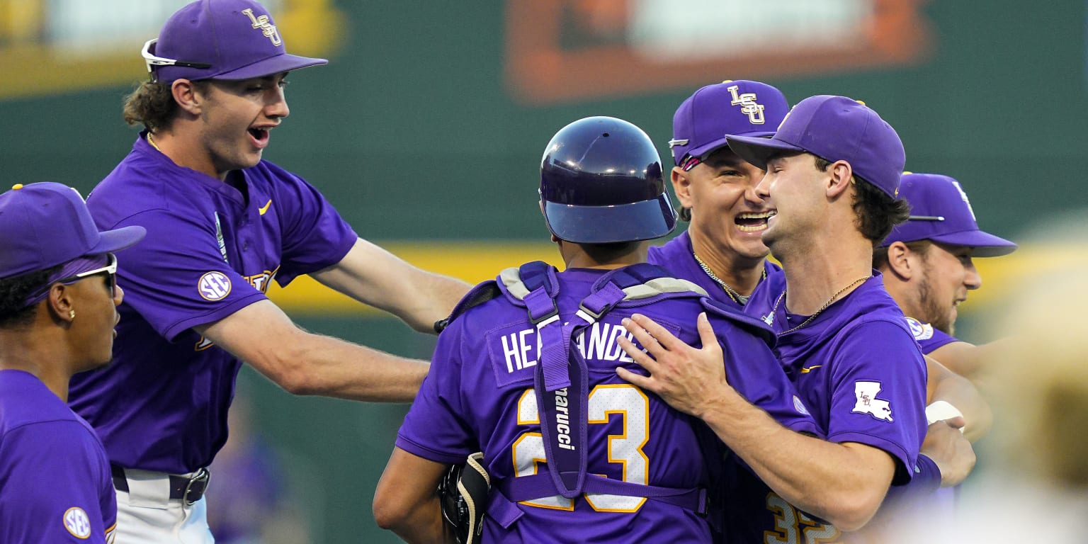 LSU, Kade Anderson win Game 1 College World Series finals