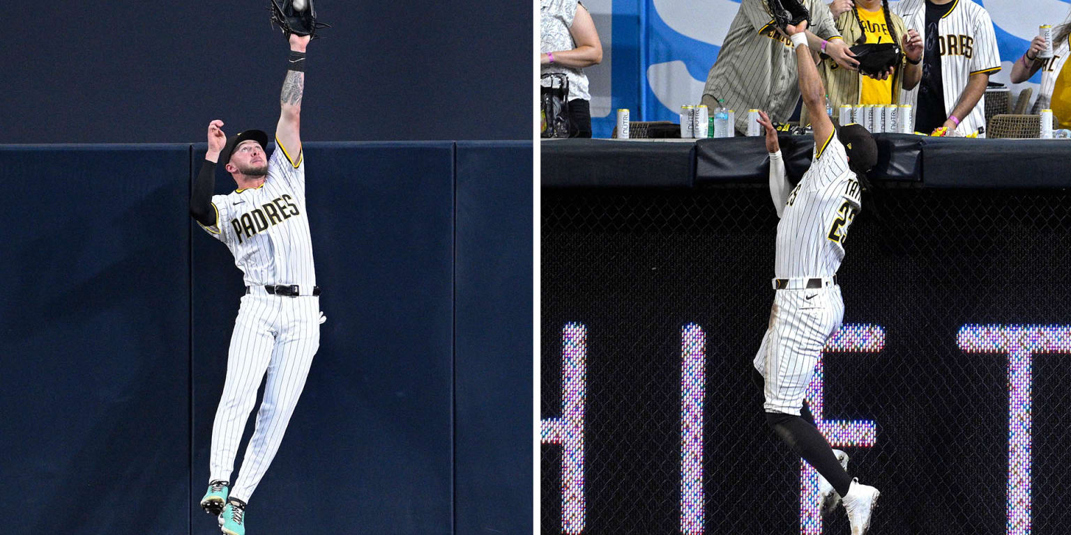 Jackson Merrill, Fernando Tatis rob D-backs of two home runs in shutout win