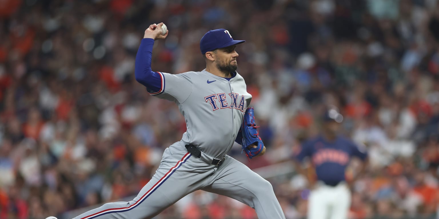 Nathan Eovaldi leads Rangers to win over Astros to end first half