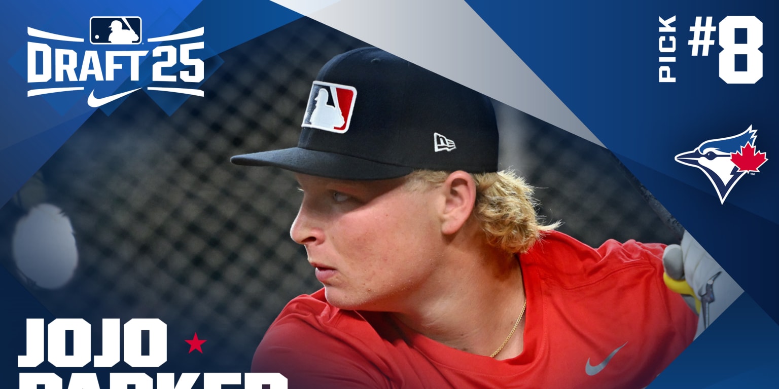 JoJo Parker drafted No. 8 by Blue Jays in 2025 MLB Draft