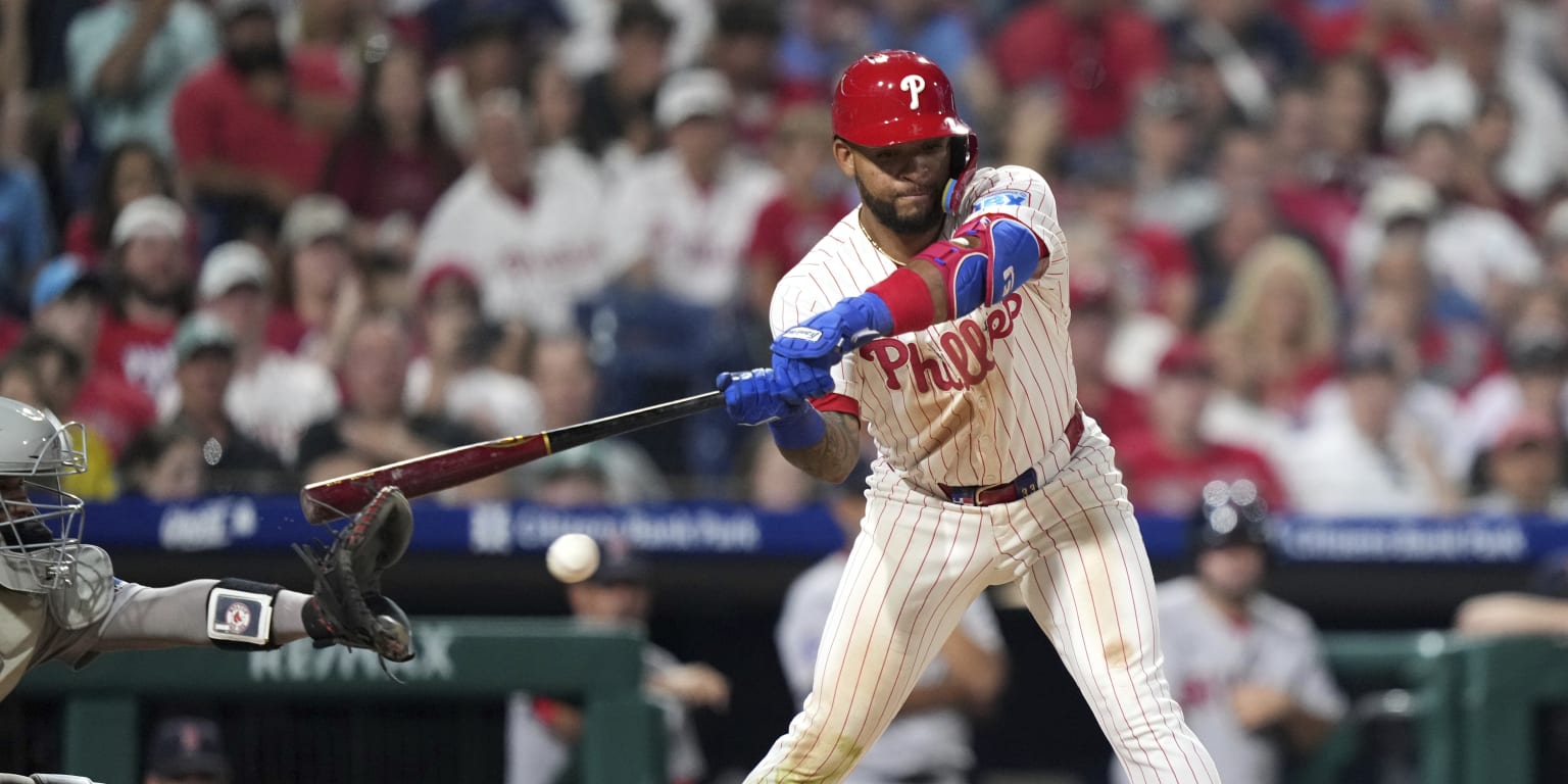 Phillies beat Red Sox on walk-off catcher's interference