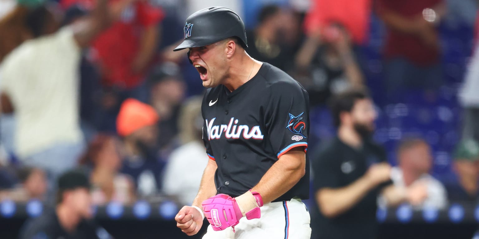 Jakob Marsee sets Marlins record in MLB debut