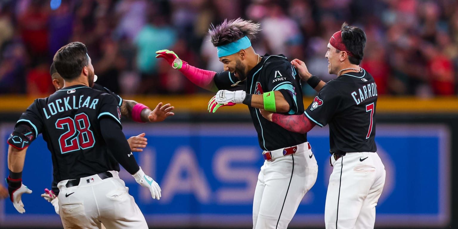 Diamondbacks rally to walk-off Rockies, win series