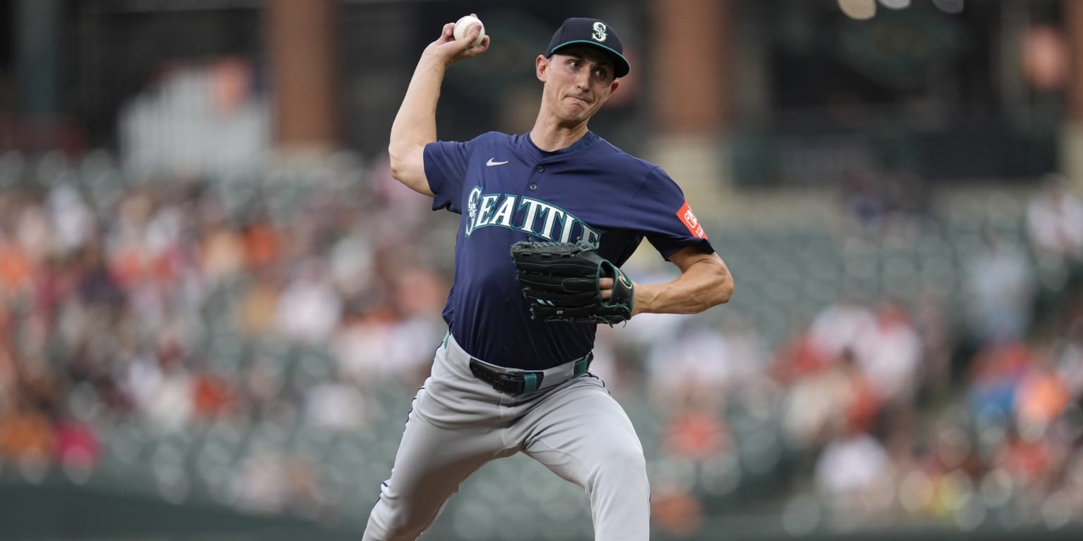George Kirby, Mariners shut out Orioles