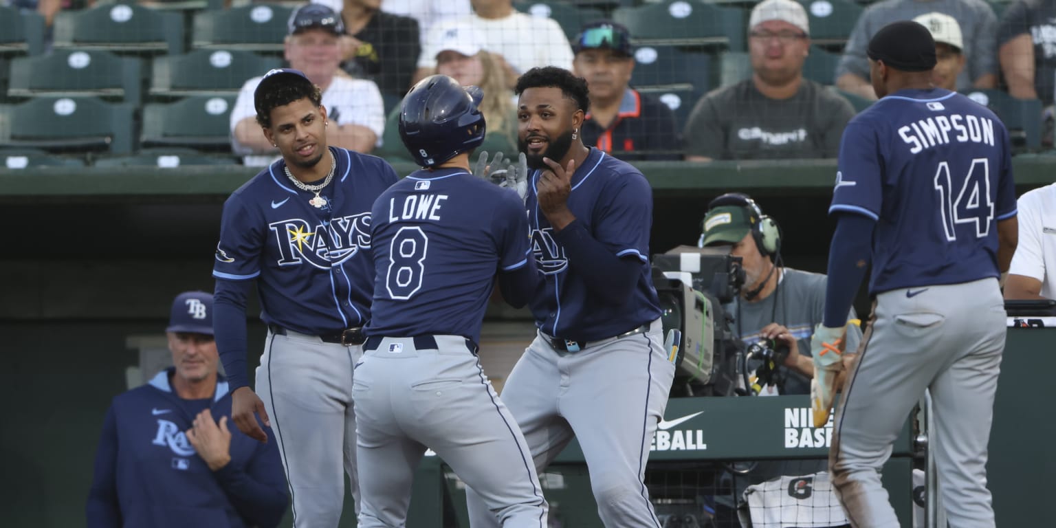 Brandon Lowe, Junior Caminero both homer again vs. Athletics