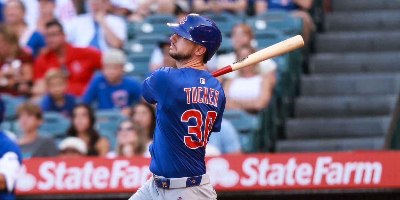 Kyle Tucker ends drought with leadoff homer against Angels