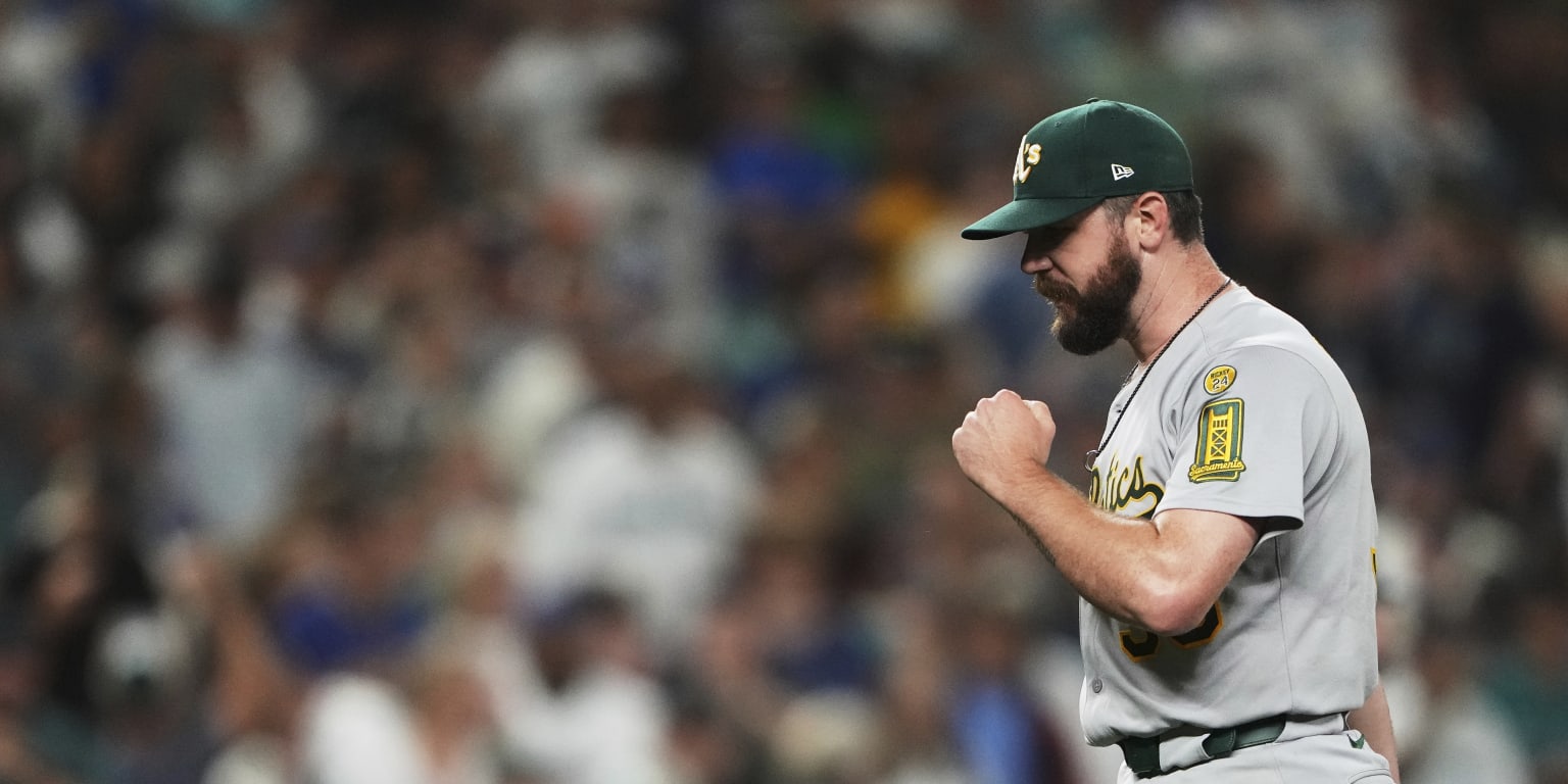 Hogan Harris earns 2nd career save in A's win vs. Mariners