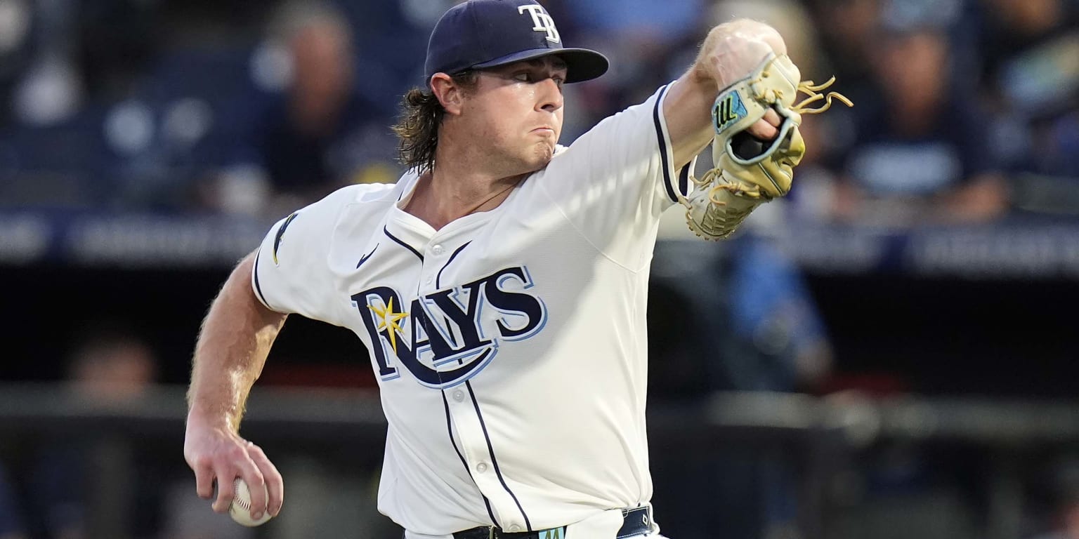 Ryan Pepiot throws 5 hitless innings as Rays win 7th straight