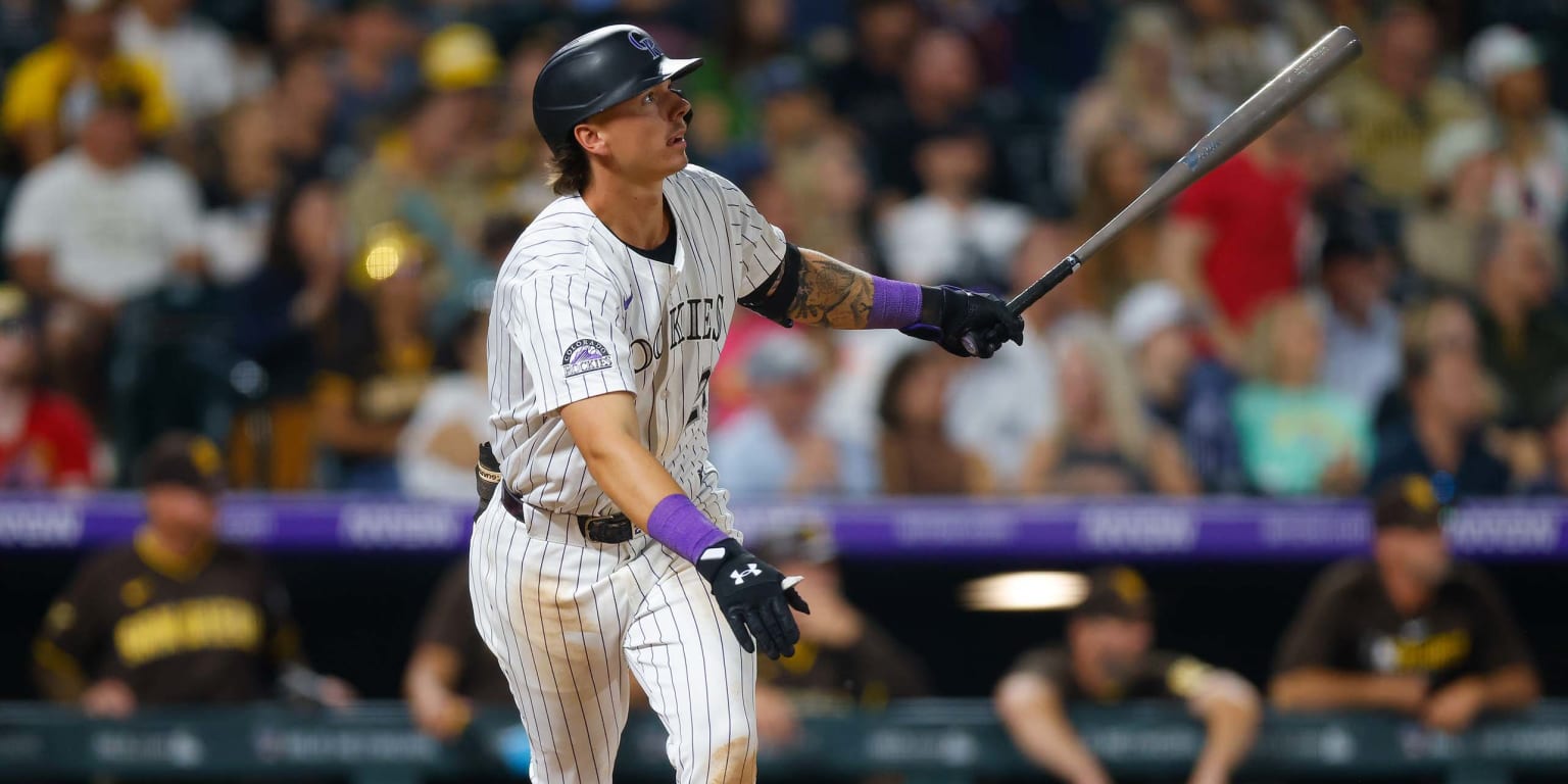 Jordan Beck homers in Rockies close loss to Padres