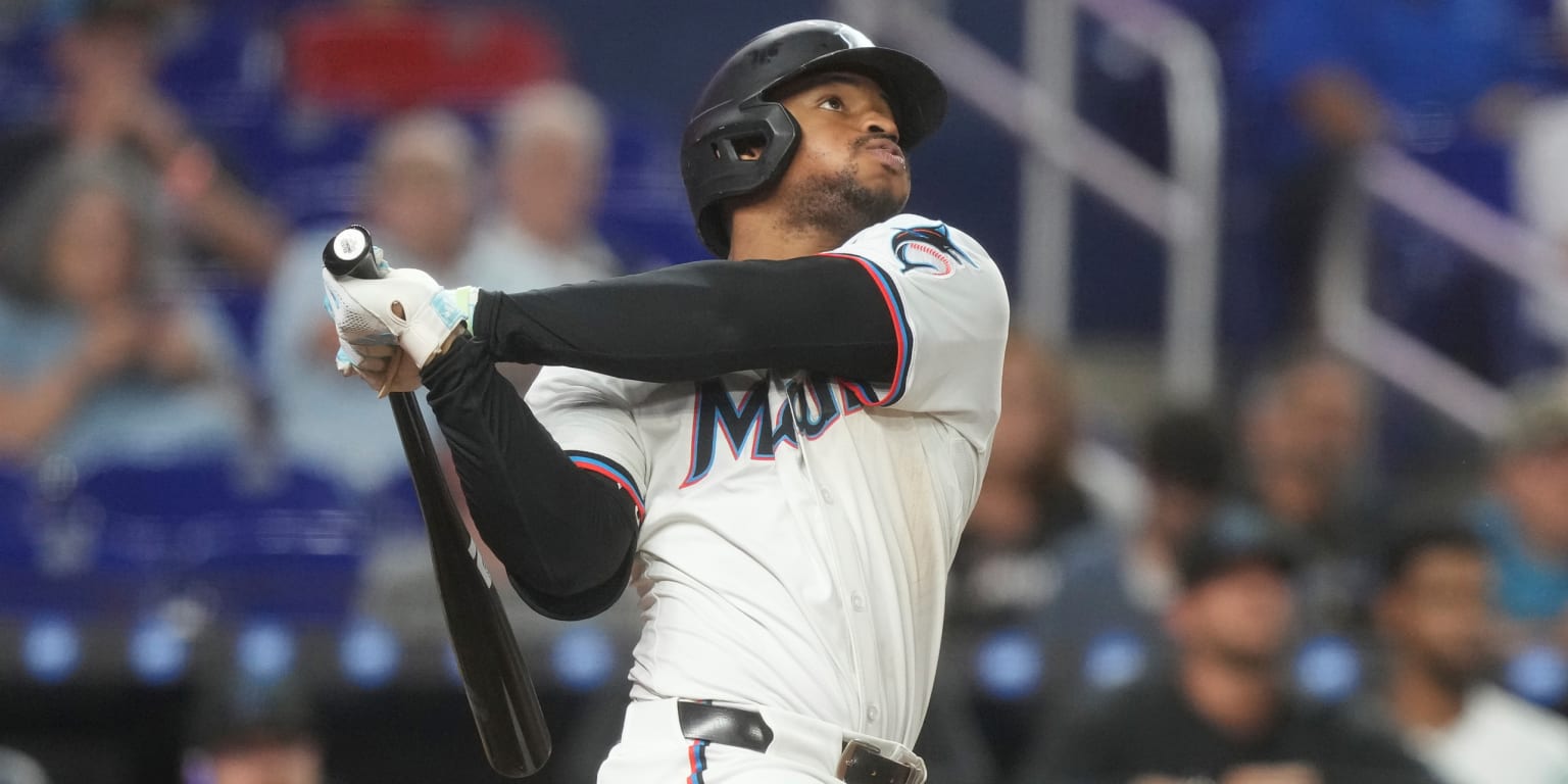 Xavier Edwards hits three-run homer in Marlins' comeback win