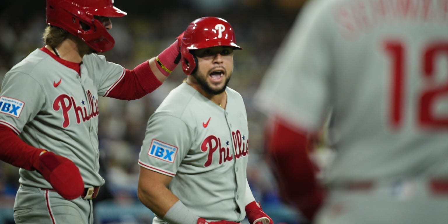 Rafael Marchán homers to help Phillies beat Dodgers