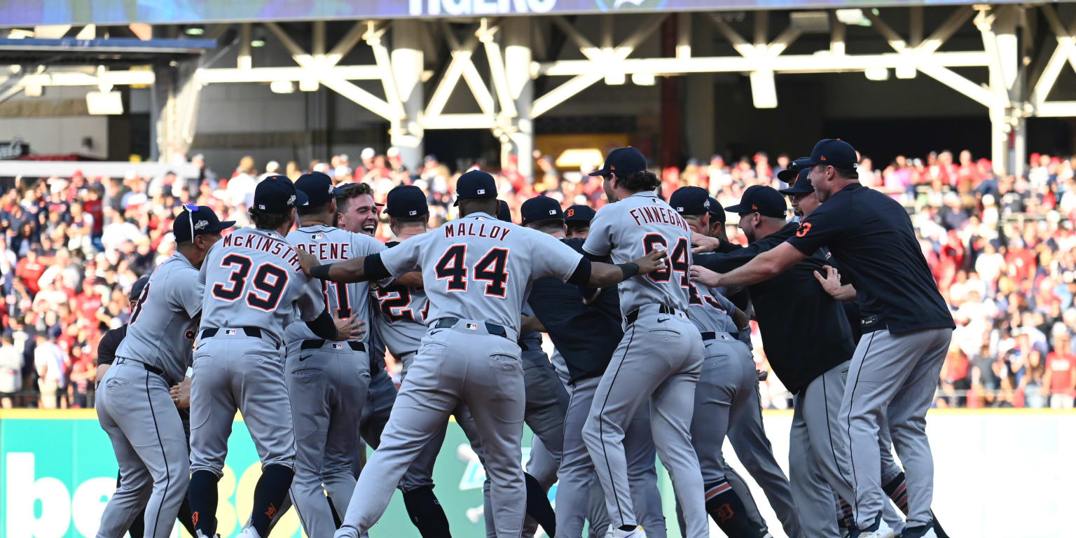 Tigers win AL Wild Card Series 2025
