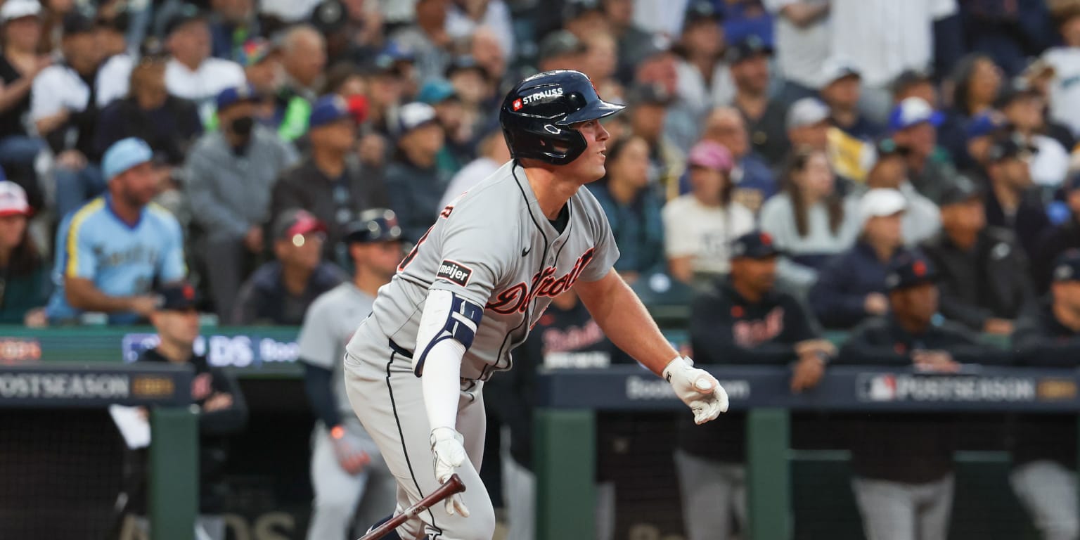 Kerry Carpenter homers in ALDS Game 1