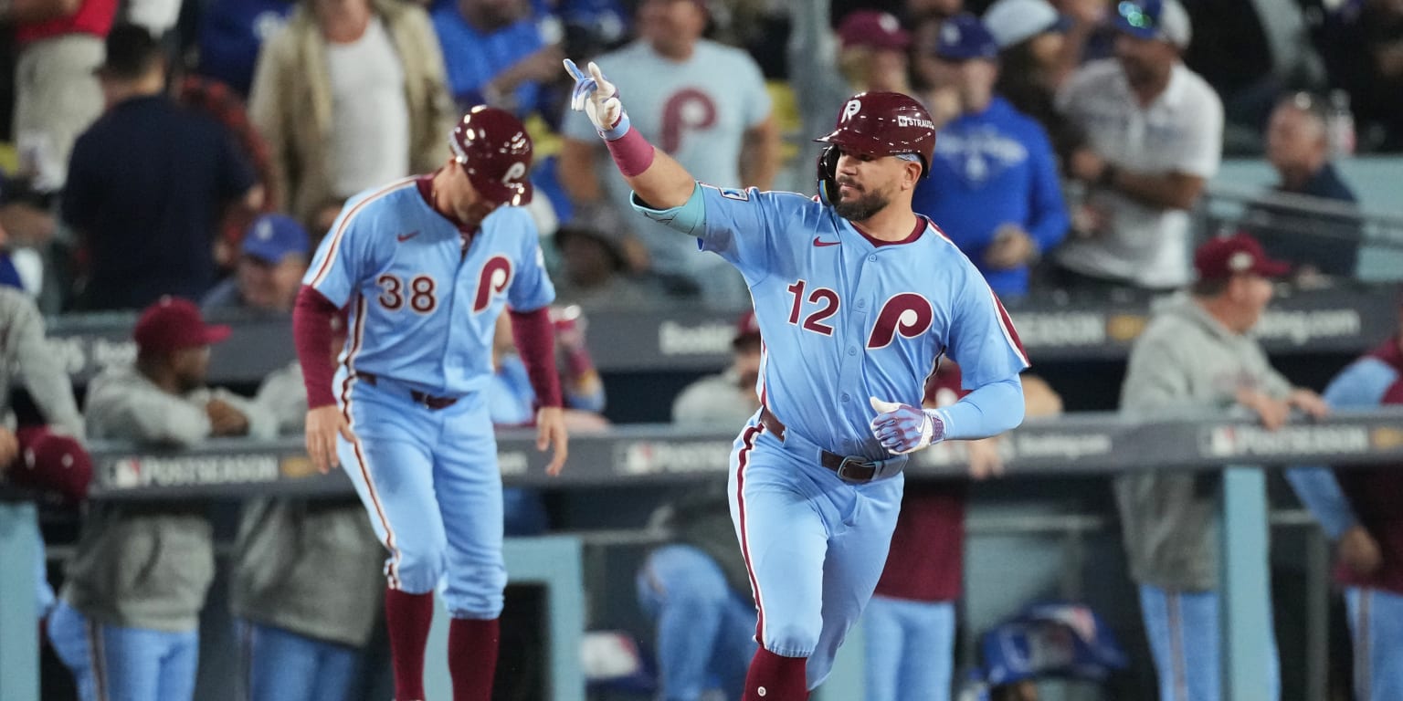 Kyle Schwarber hits 2 homers as Phillies beat Dodgers in 2025 NLDS Game 3