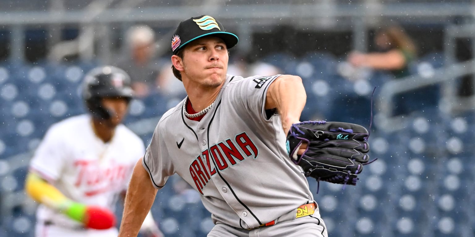 Drey Jameson pitches in Arizona Fall League after elbow injury