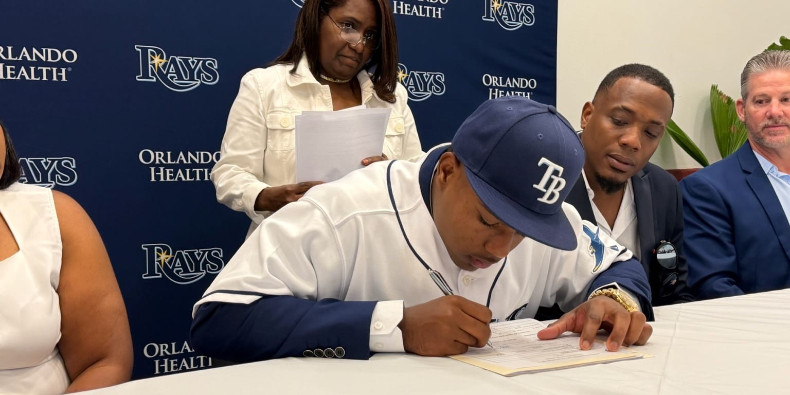 Rays' 2026 international class has depth