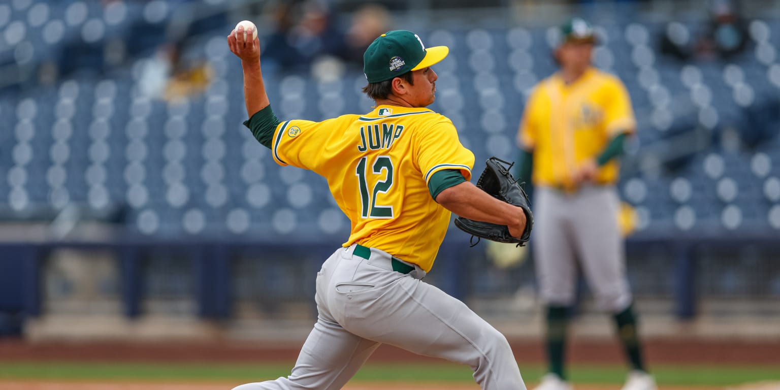 Athletics' Gage Jump vying to make MLB debut in 2026