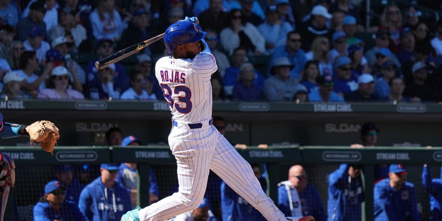 Jefferson Rojas having strong start to spring for Cubs