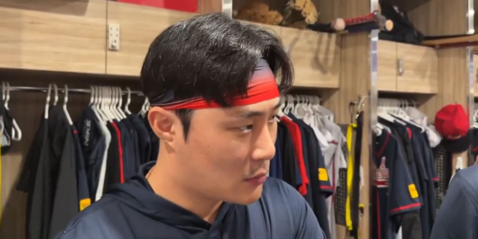 Ha-Seong Kim arrives at Braves' Spring Training