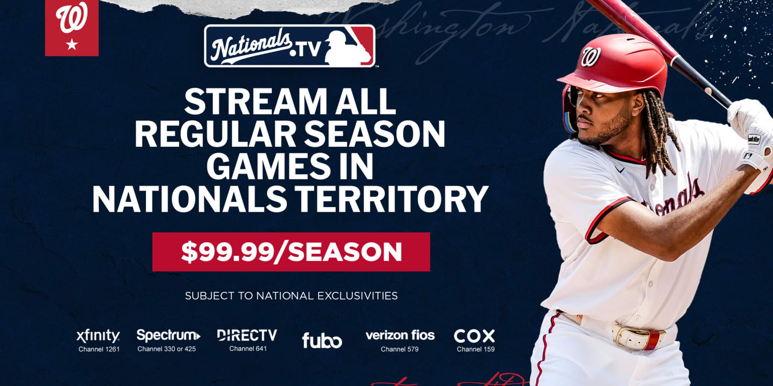 Nationals.TV Now Available on Charter, Comcast, Cox, DIRECTV, Verizon ...
