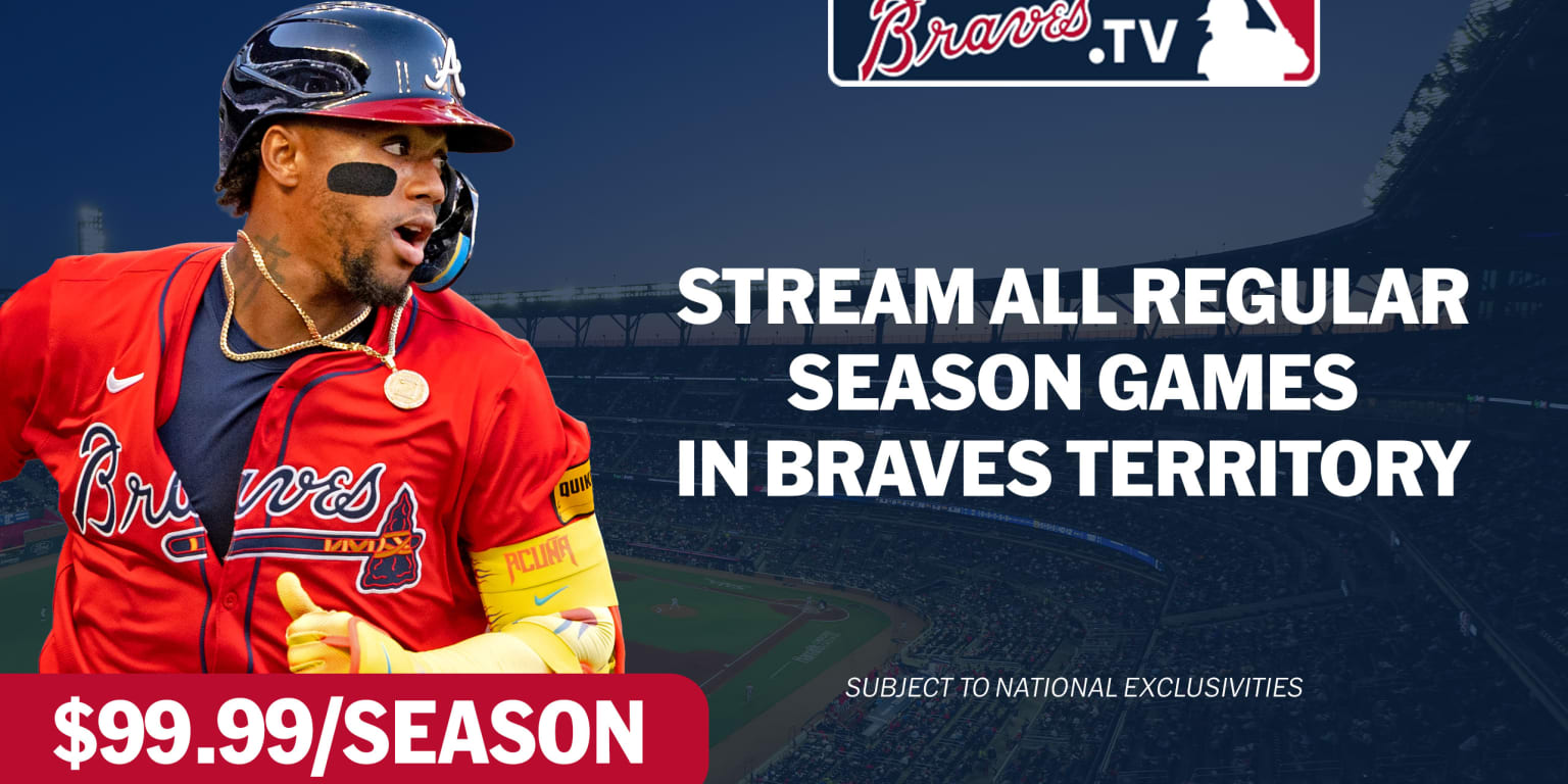 Stream Braves games on Braves.TV