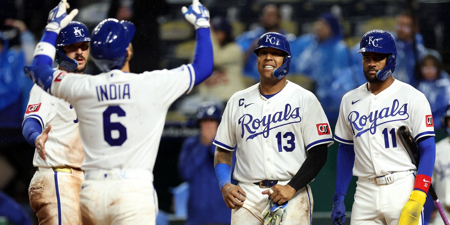 Jonathan India's grand slam highlights Royals' offensive outburst