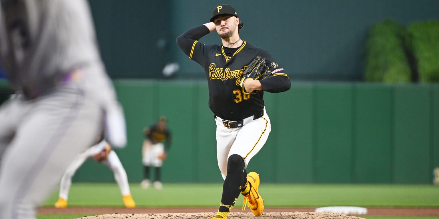 Paul Skenes takes no-hitter into 7th inning in Pirates' win vs. Rockies