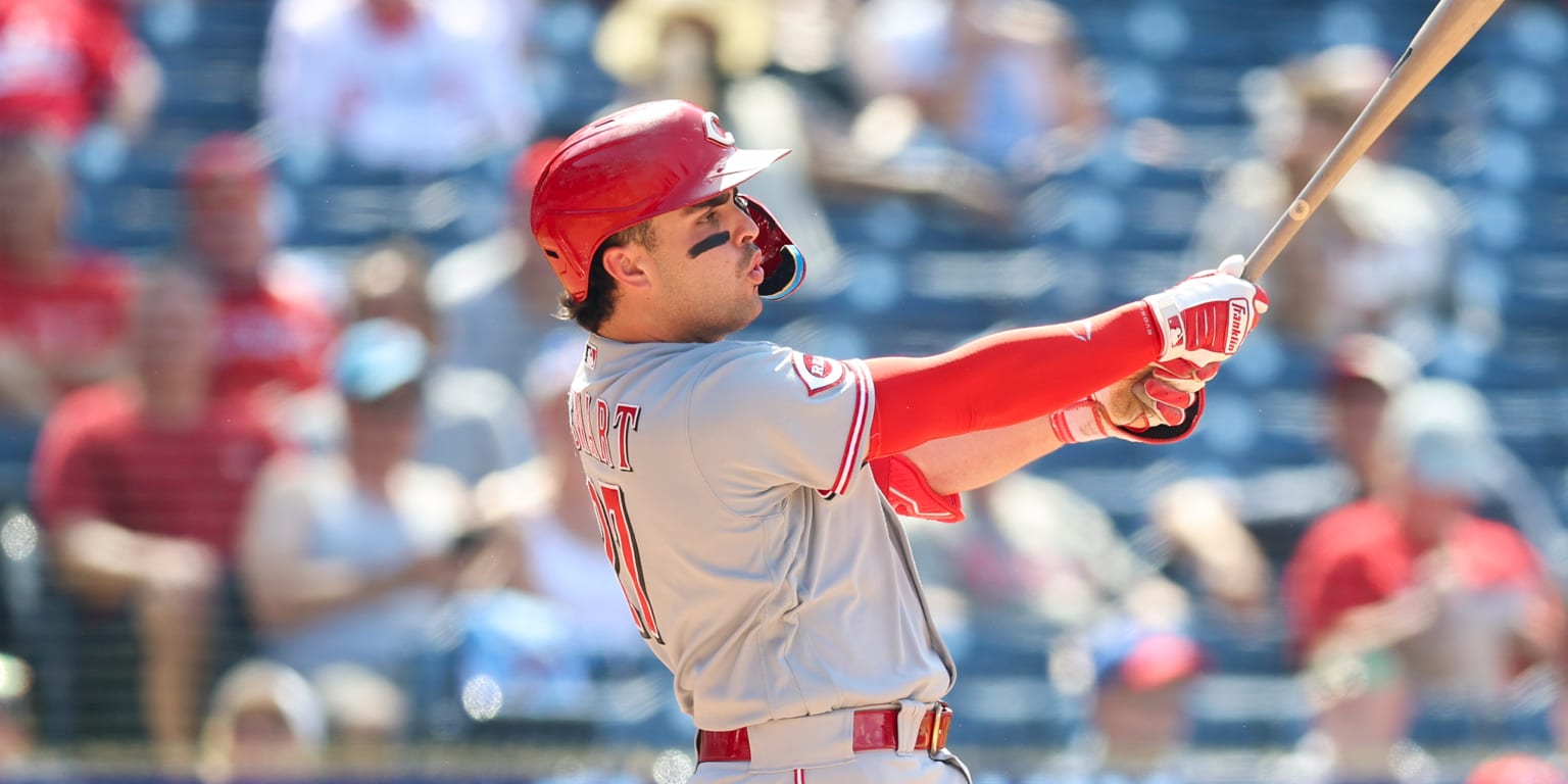 Sal Stewart shows confidence for Reds beyond rookie status