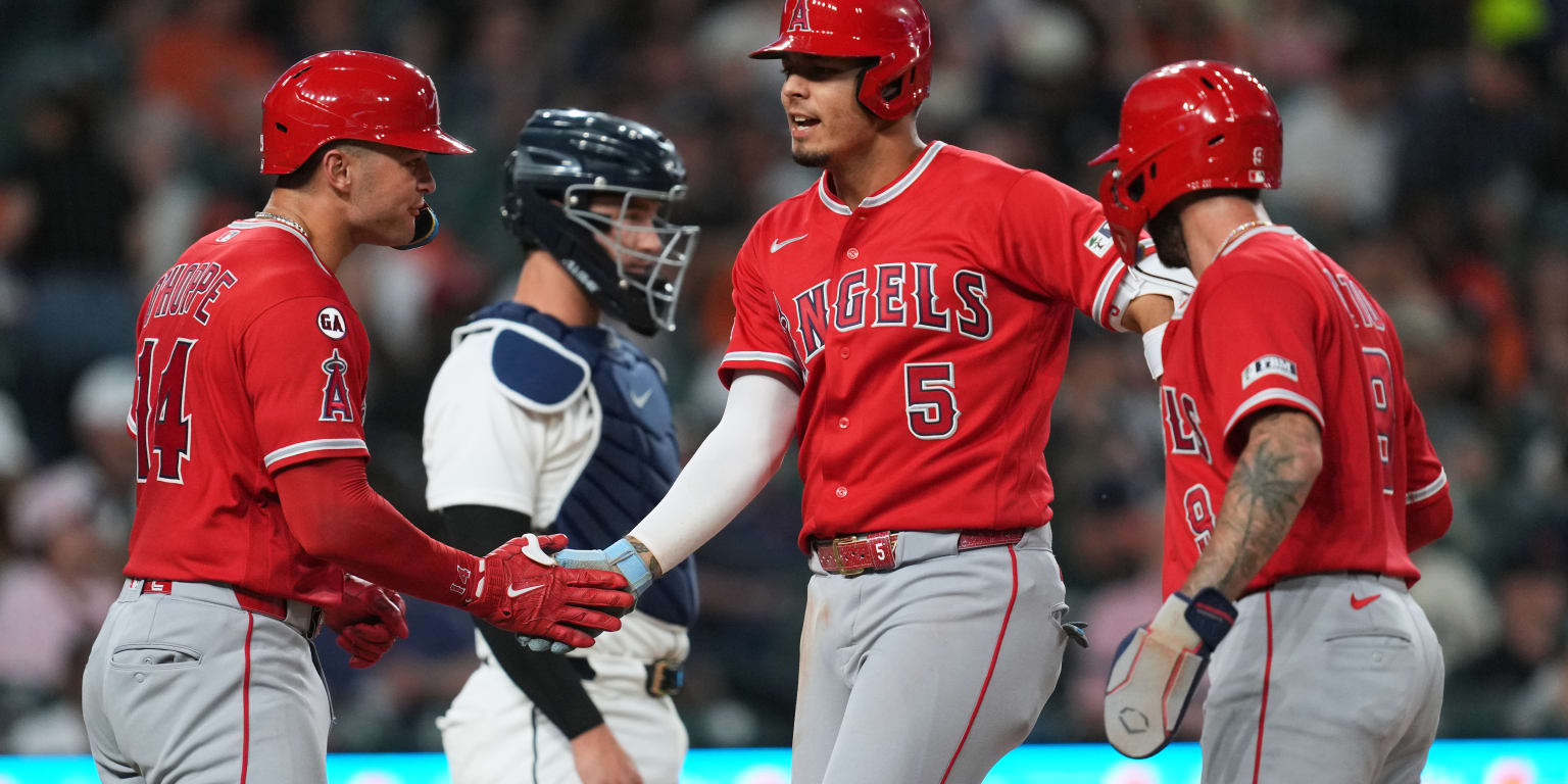 Grissom's slam caps 6-RBI game as Angels rally past Tigers for 4th ...
