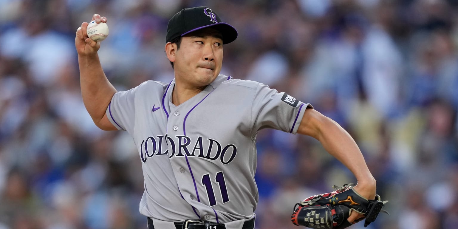 Tomoyuki Sugano K's Shohei Ohtani in Dodger Stadium debut