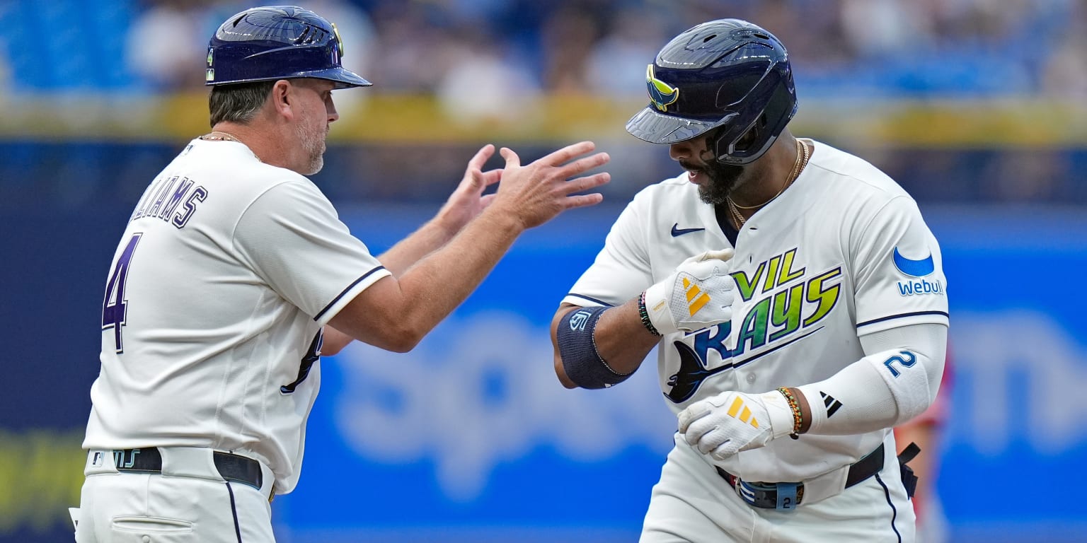 Yandy Díaz records multihomer game as Rays snap losing streak