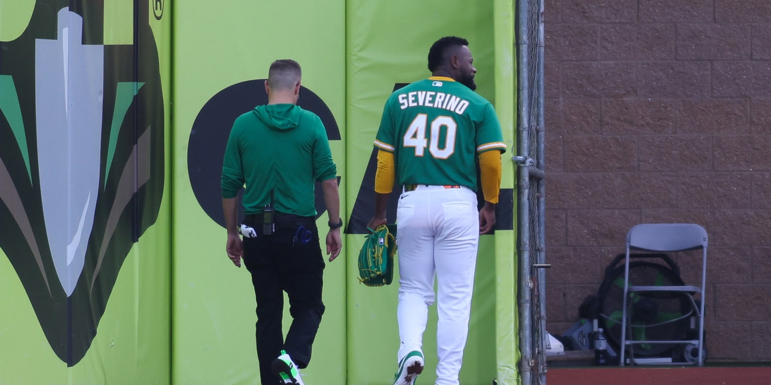 Luis Severino exits start vs. Yankees with right arm soreness