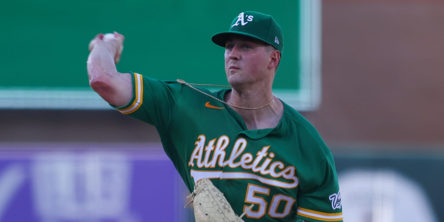 Jack Perkins strikes out six in A's loss to Pirates