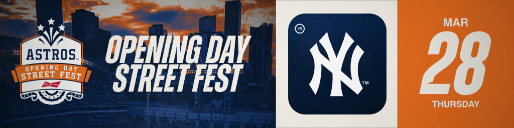 Opening Day Street Fest | Houston Astros