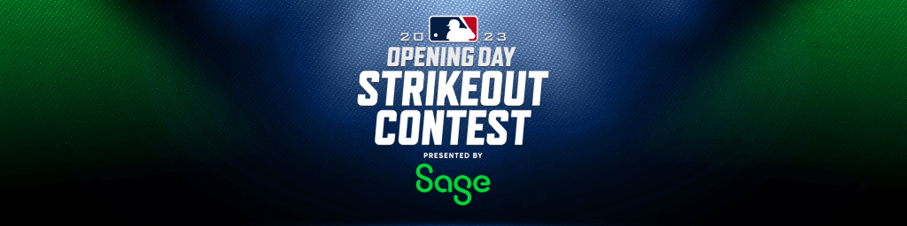 MLB Opening Day Strikeout Contest presented by Sage | MLB.com
