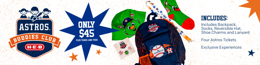 Tickets | Astros Buddies Club | Houston Astros