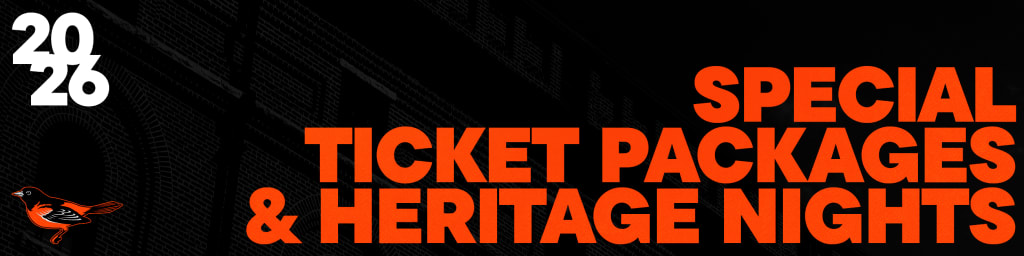 Special Ticket Packages | Baltimore Orioles