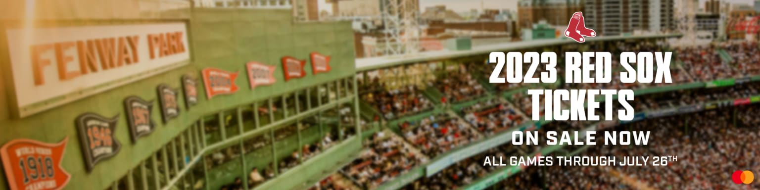 Red Sox Single Game Tickets | Boston Red Sox