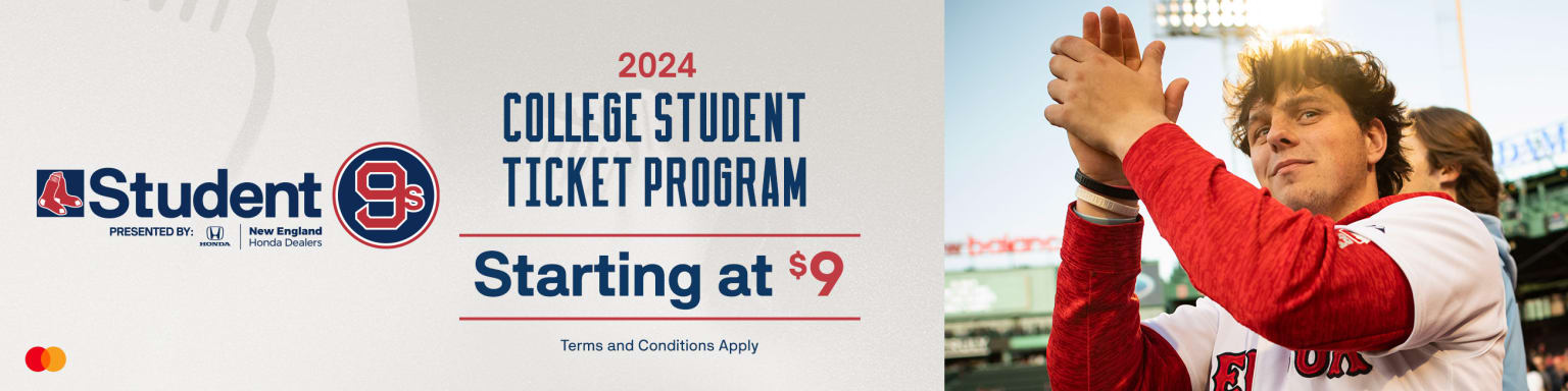 College Student Ticket Offers | Boston Red Sox