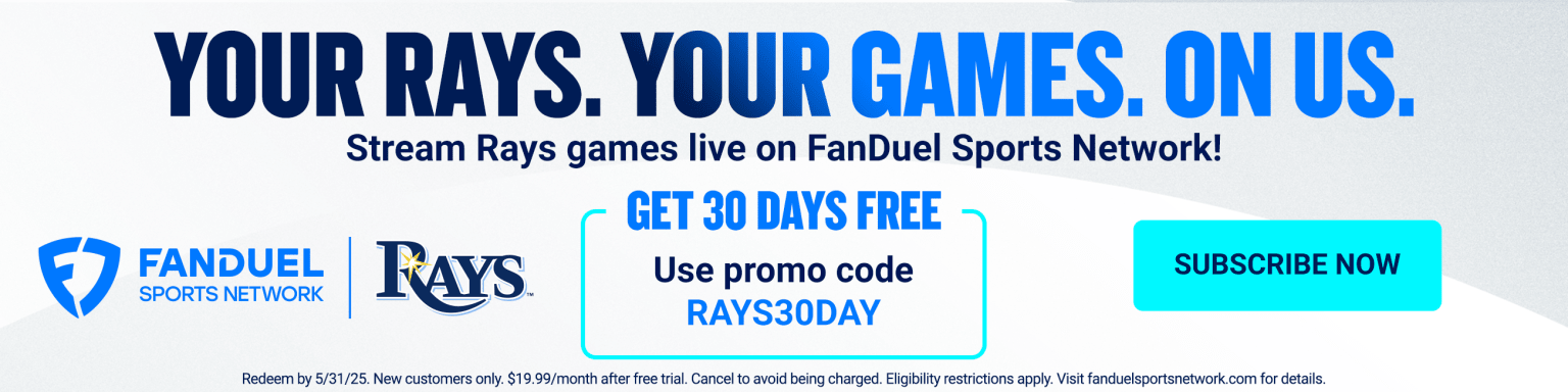 Rays In-Market Streaming | Tampa Bay Rays