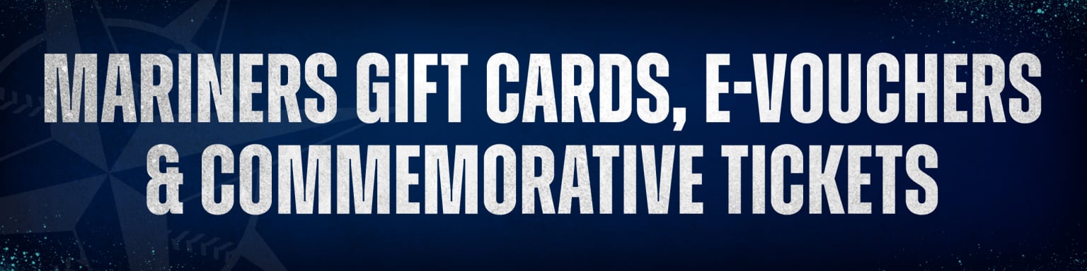 Mariners Gift Cards & Vouchers | Seattle Mariners