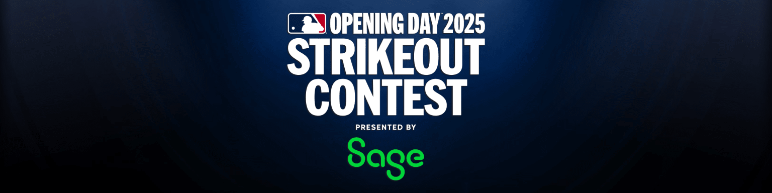 MLB Opening Day Strikeout Contest presented by Sage | MLB.com